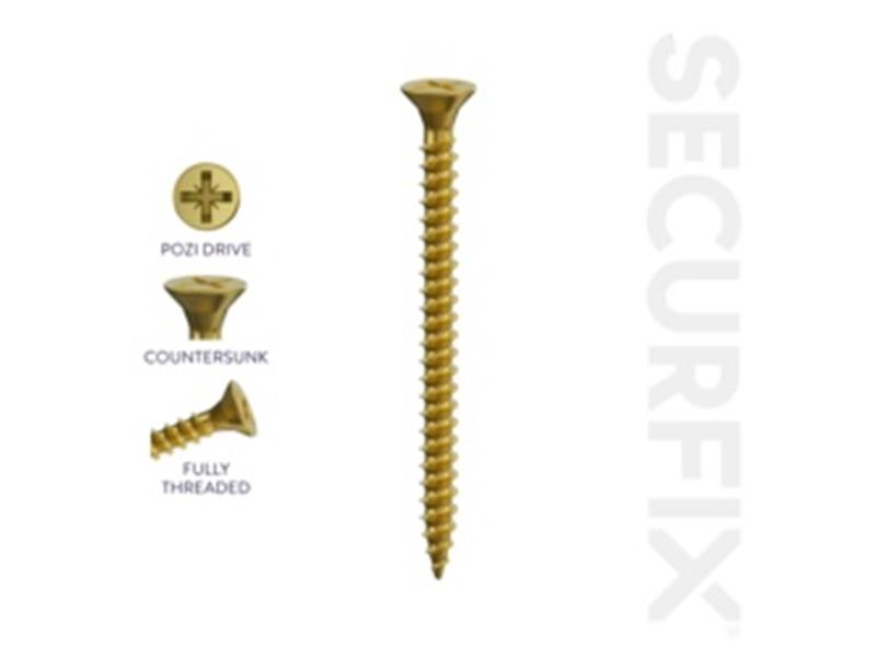 SECURFIX MULTIPURPOSE WOODSCREW 4.0x40mm