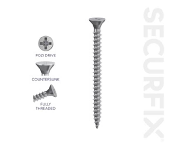 SECURFIX MULTIPURPOSE WOODSCREW 5.0x70mm A2 s/steel