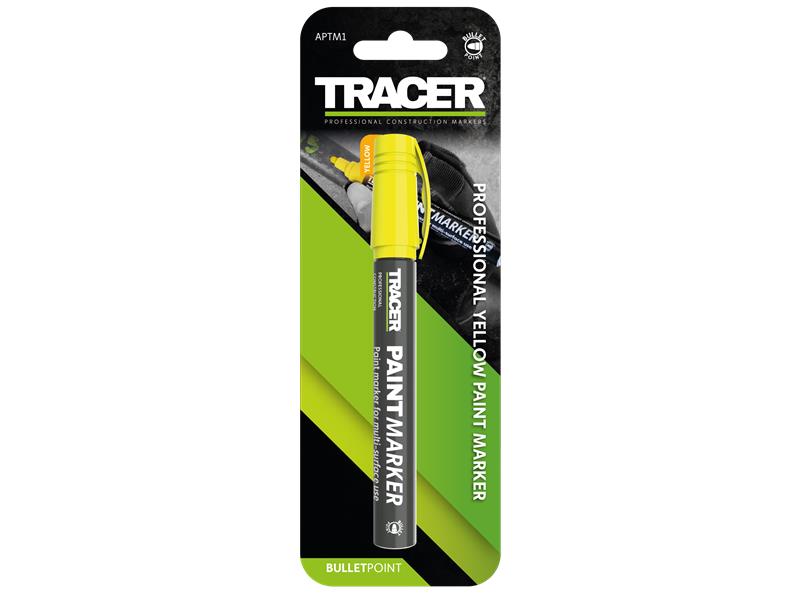 TRACER PROFESSIONAL YELLOW PAINT MARKER