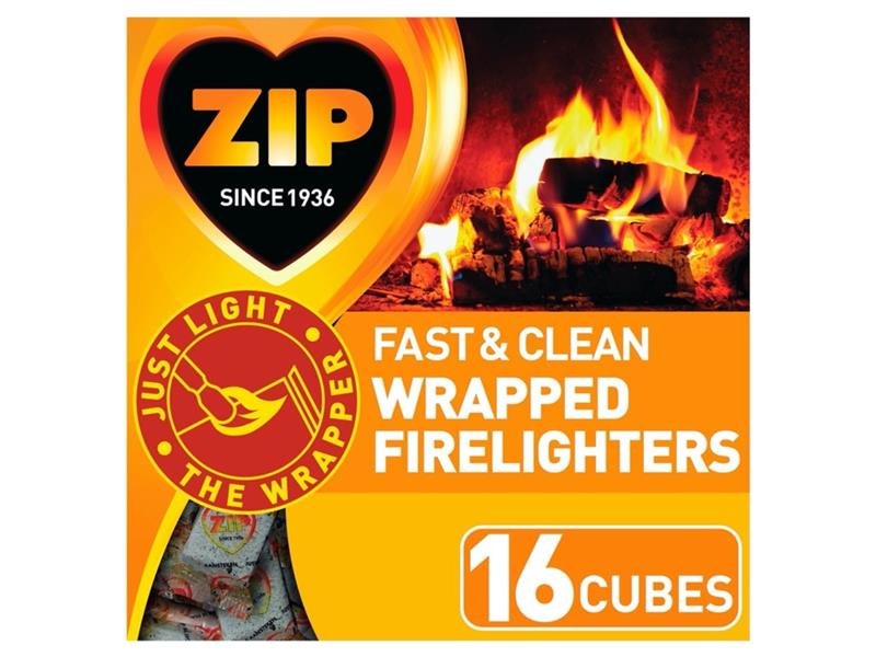 Fast & Clean Wrapped Firelighters - Buy Online