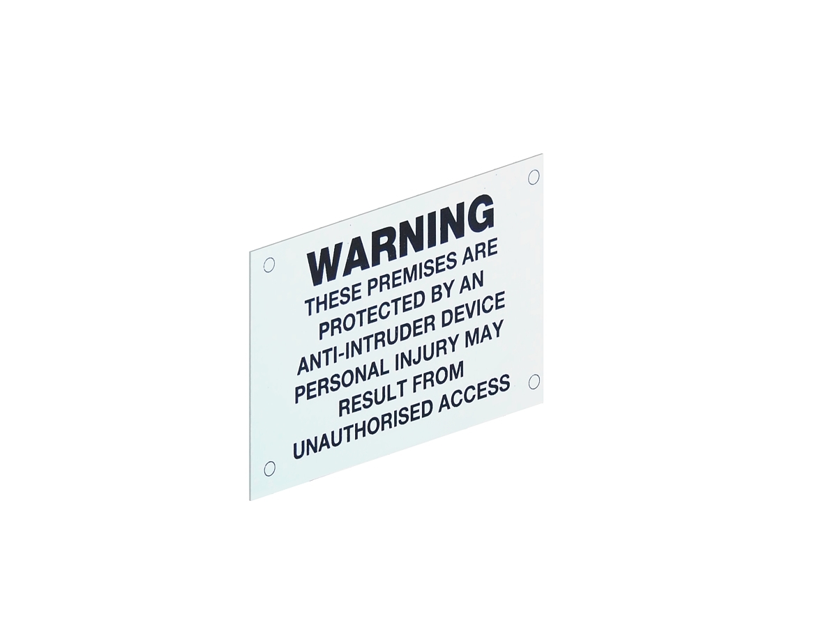 Warning Sign for Deterrant Spk - Buy Online