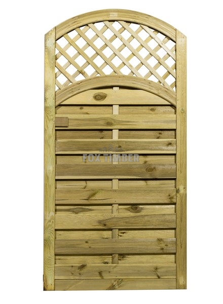 ARCHED LATTICE TOP GATE 180CM X 90CM - Buy Online