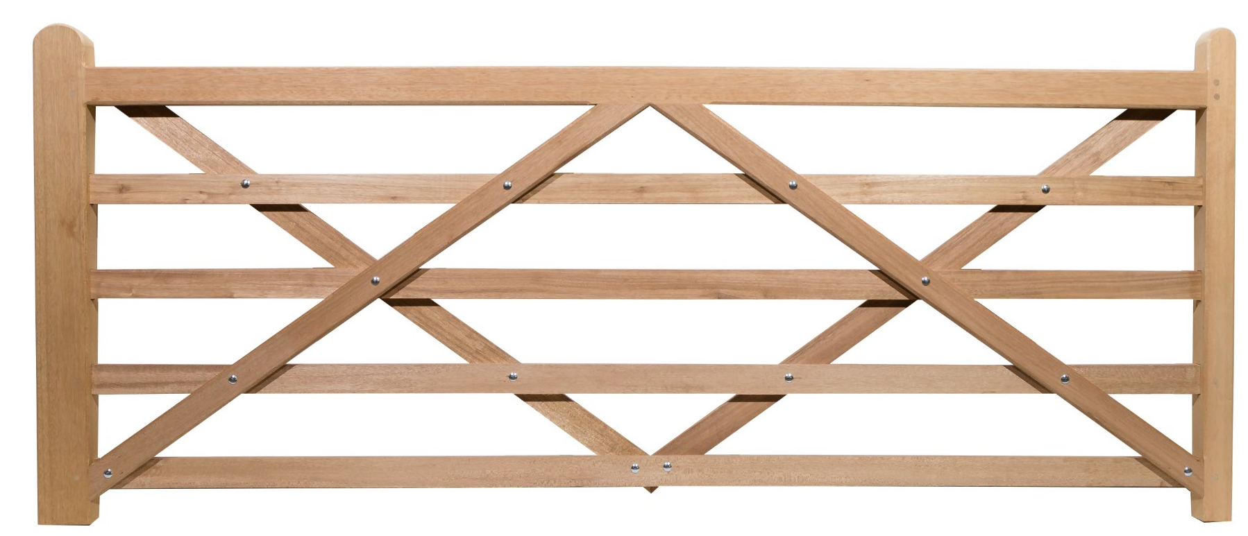 HARDWOOD 5 BAR ENTRANCE GATE - Buy Online
