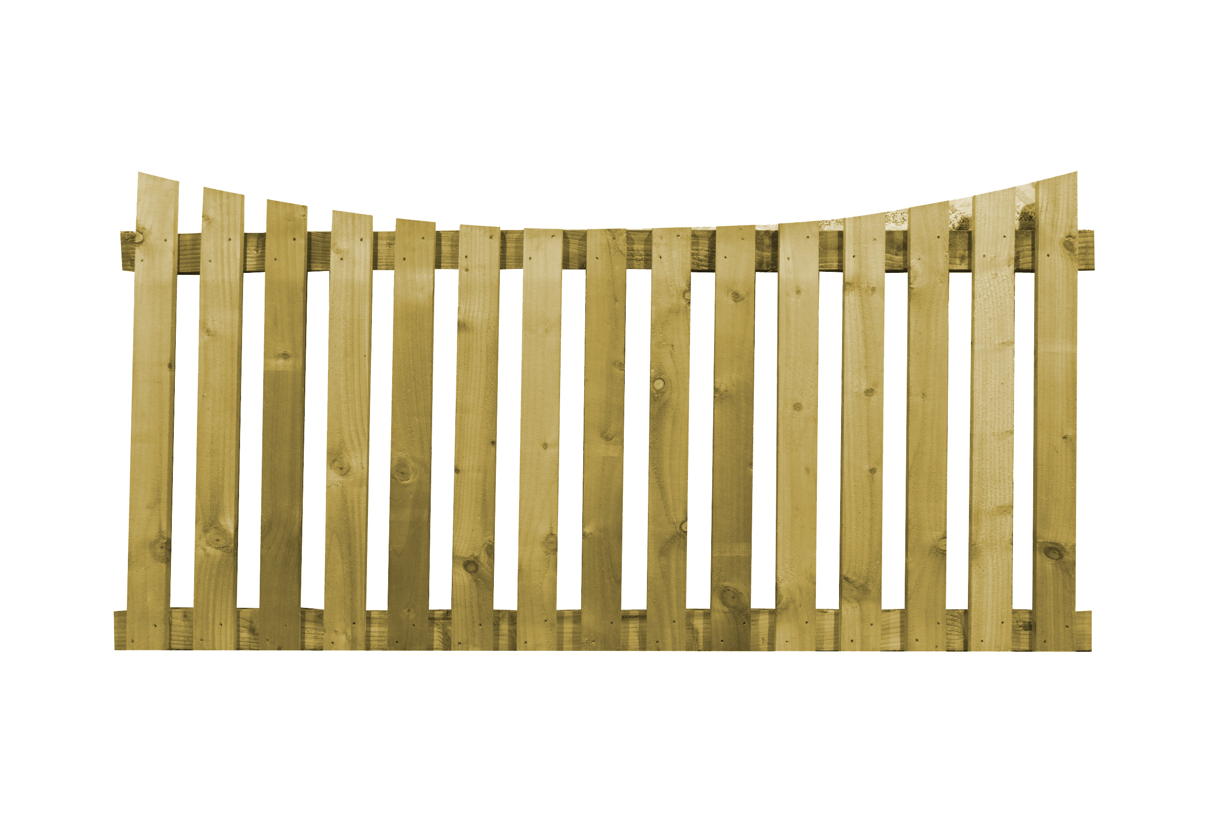 Space Picket Fence Concave
