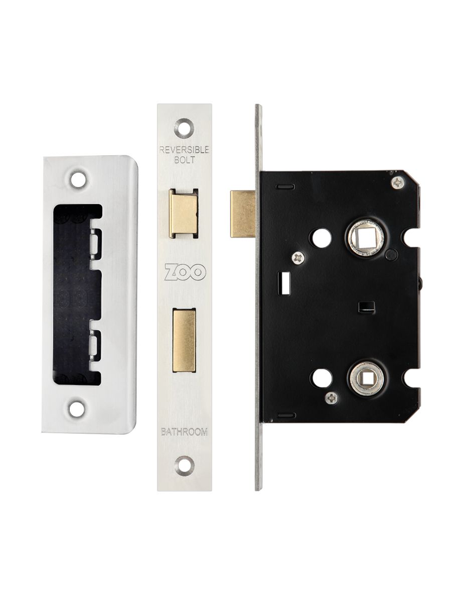 BATHROOM LOCK 3" - 57MM C/C - BATHROOM LOCK - Buy Online